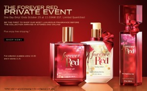 Bath & Body Works Forever Red, New Perfume - PerfumeDiary